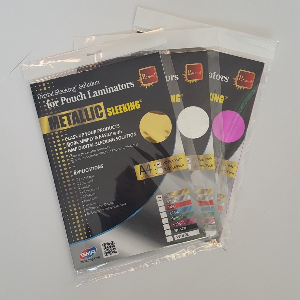 103409, Digital Sleeking Folien Metallic Print, gold, A4-Bogen (copy ...